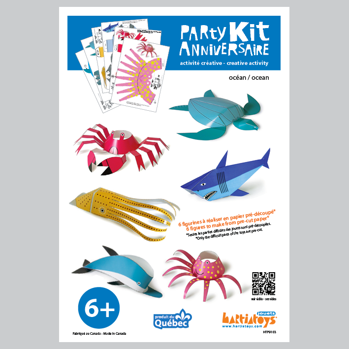 Ocean – Party Kit – Hartiatoys Store